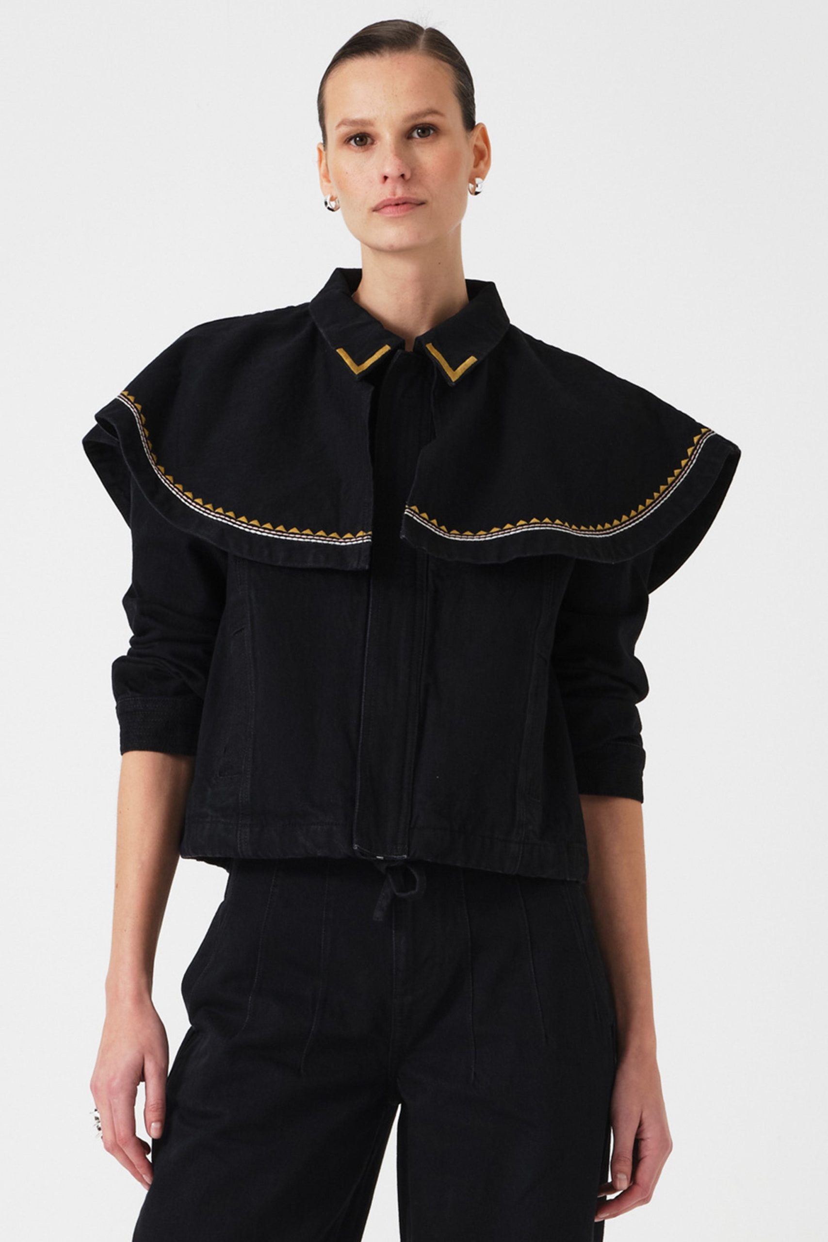 Fara Jacket in Black – Lovebrook & Green